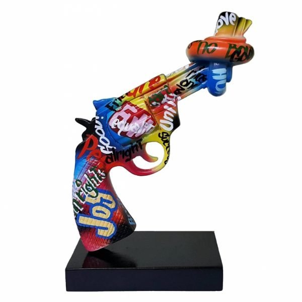 Graffiti Gun - Popart Statues - Beautiful and affordable art statues