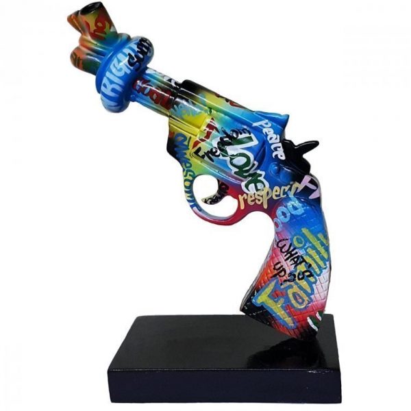 Graffiti Gun - Popart Statues - Beautiful and affordable art statues