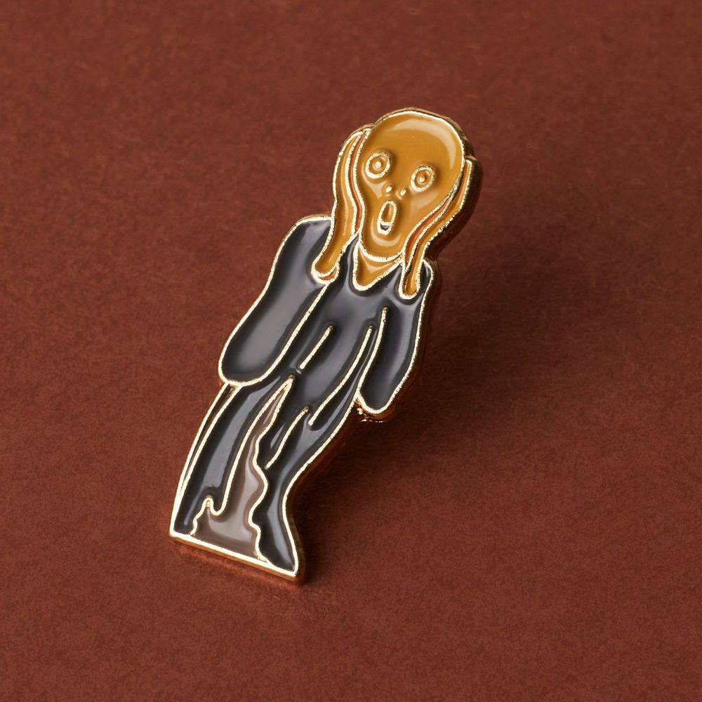 Munch - The Scream Pin | Popart Statues - Beautiful And Affordable Art ...