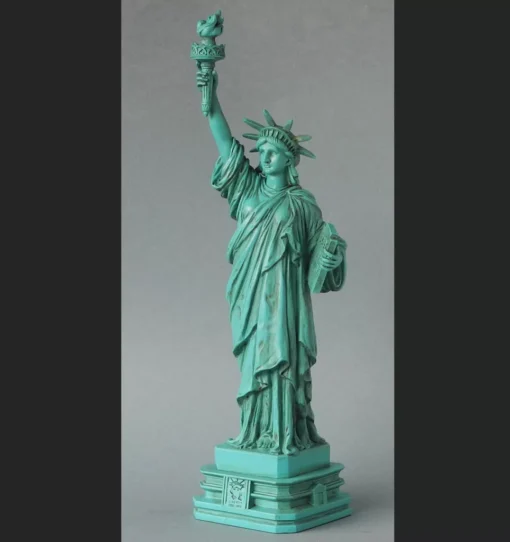 The Statue Of Liberty - Green | Popart Statues - Beautiful And ...